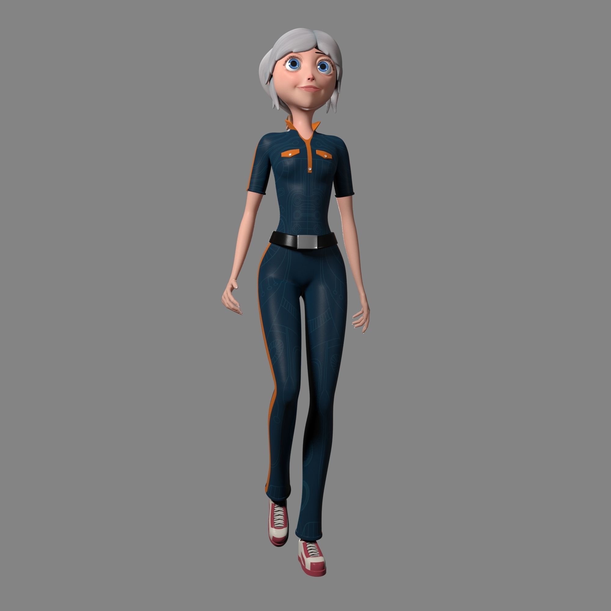 Susan-Ginormica free 3D model rigged | CGTrader