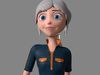 Susan-Ginormica free 3D model rigged | CGTrader