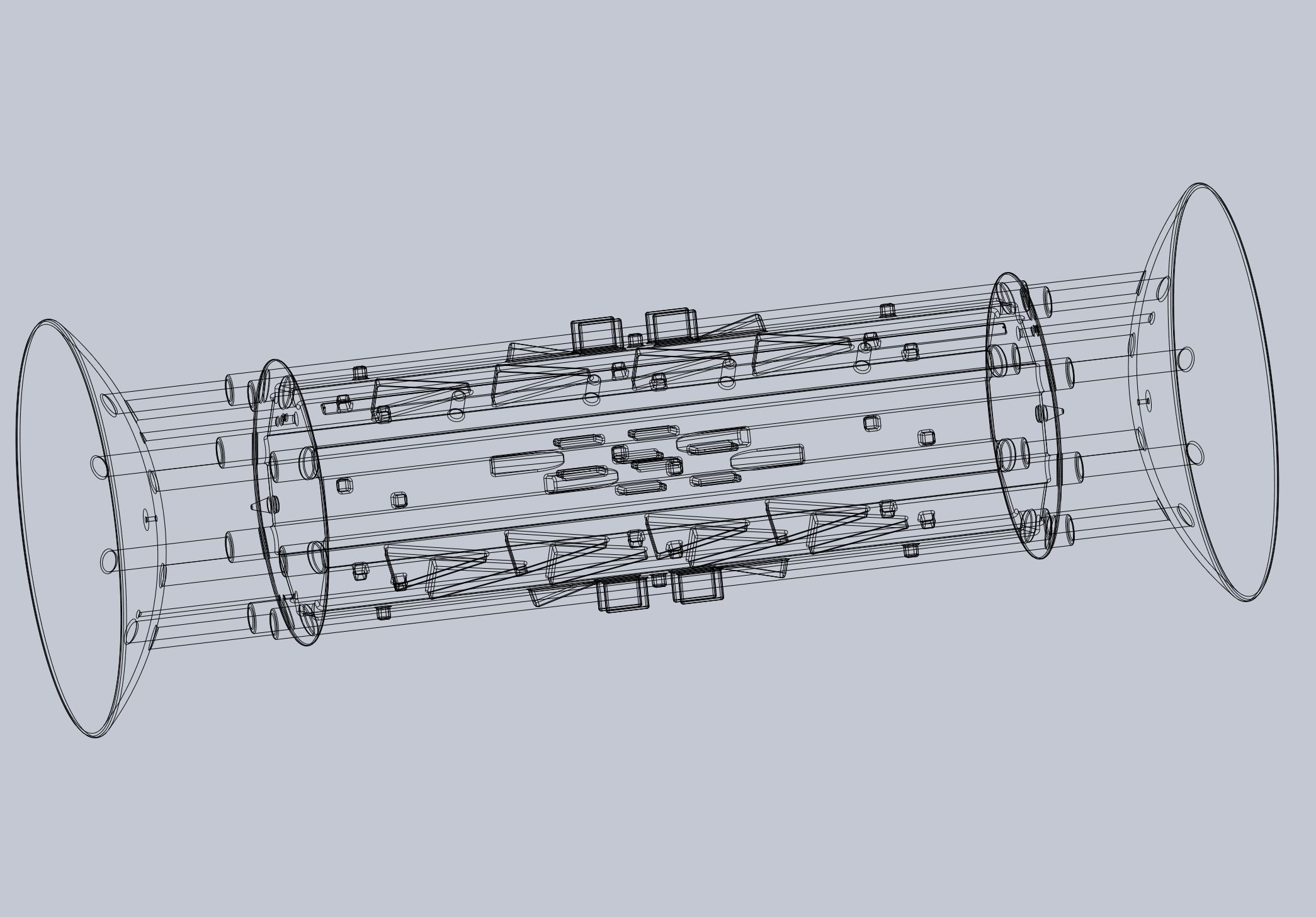 Orion Drive Two Ended Interstellar Ship Concept 3D model 3D printable ...