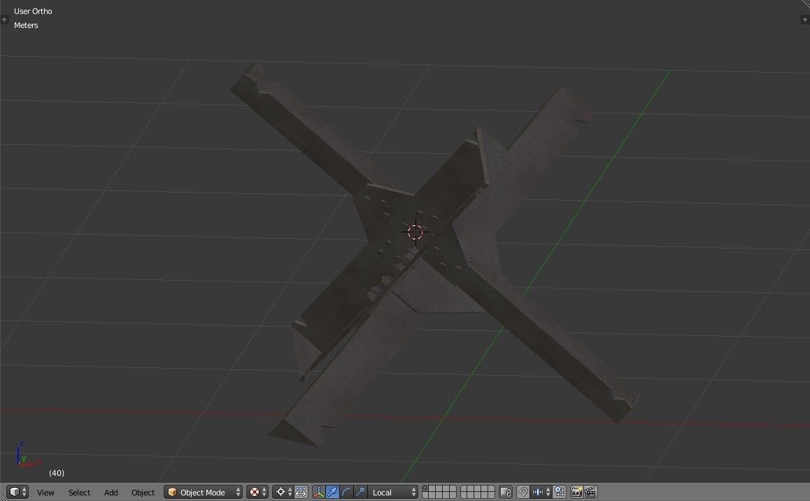 3D model Czech Hedgehog Barricade Anti Tank Barrier VR / AR / low-poly ...