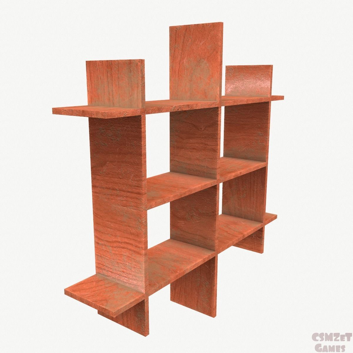 3D model Shelf Type 2 Low Poly VR / AR / low-poly | CGTrader
