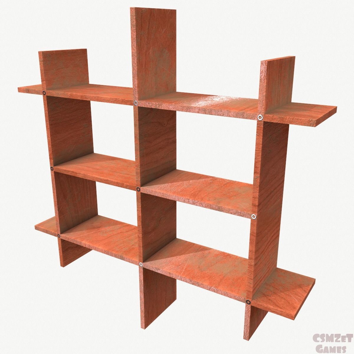 3D model Shelf Type 2 Low Poly VR / AR / low-poly | CGTrader