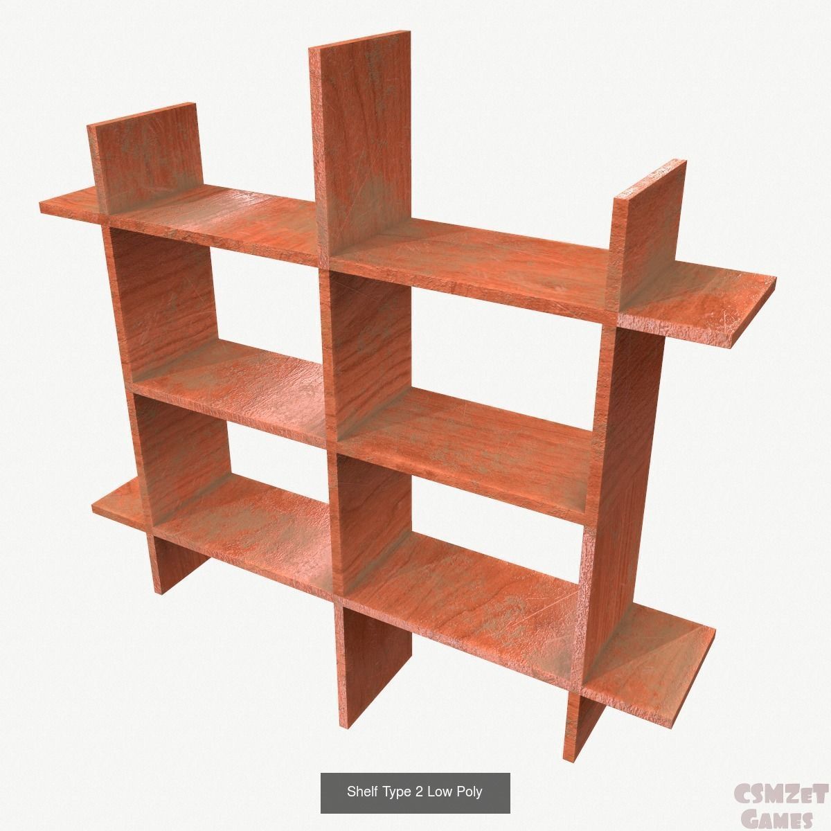 Shelf Collection Low Poly VR / AR / low-poly | CGTrader