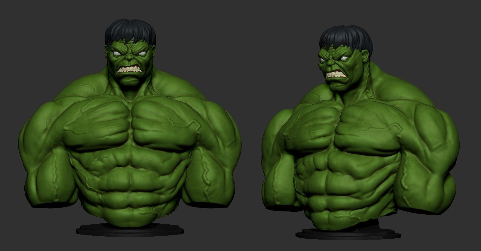 The Hulk 3D model 3D printable | CGTrader