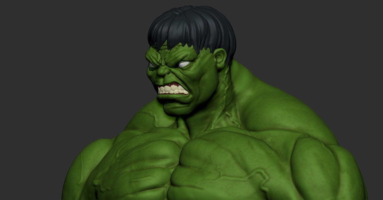 The Hulk 3D model 3D printable | CGTrader