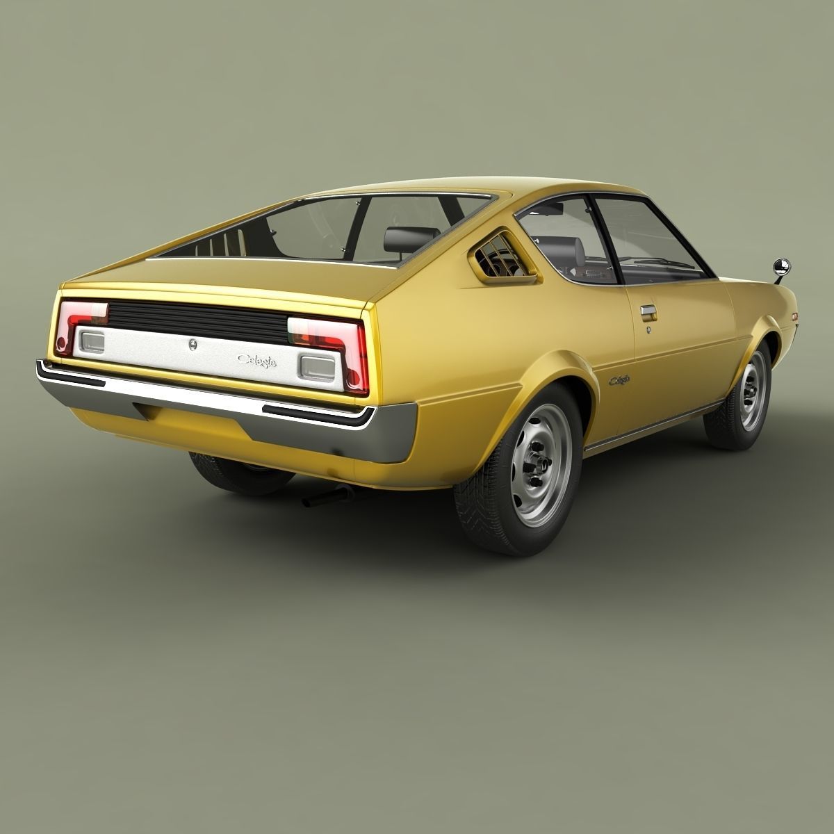 Mitsubishi Lancer Celeste 3D model | CGTrader