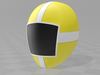 Power Rangers KyuuKyuu Sentai GoGoFive GoYellow Helmet 3D model 3D ...