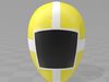 Power Rangers KyuuKyuu Sentai GoGoFive GoYellow Helmet 3D model 3D ...