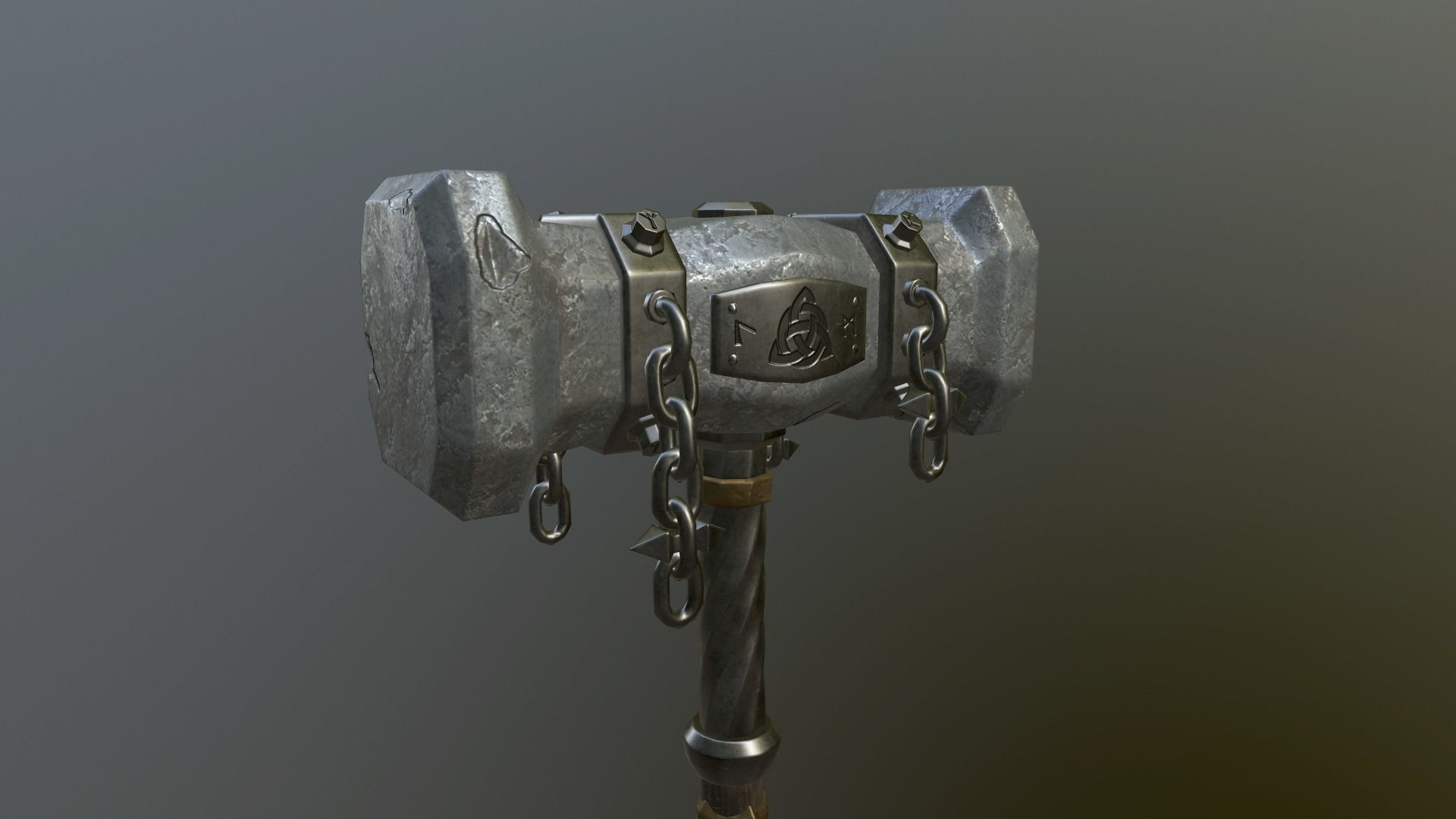 3D model Medieval ancient hammer | CGTrader