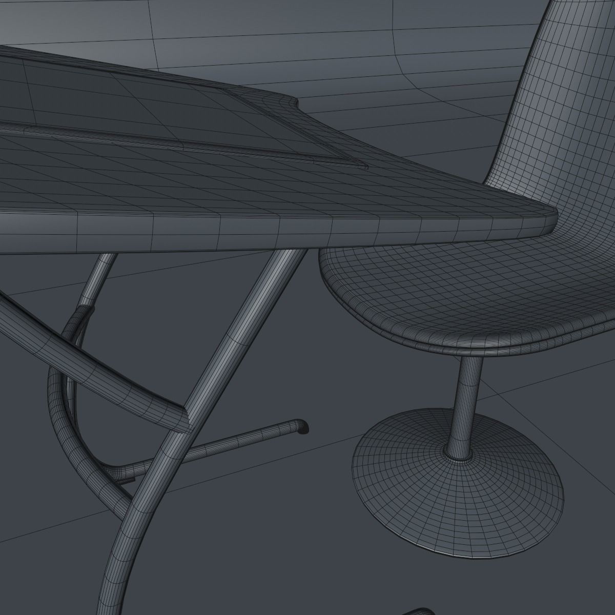 Sci fi Desk 3D model | CGTrader