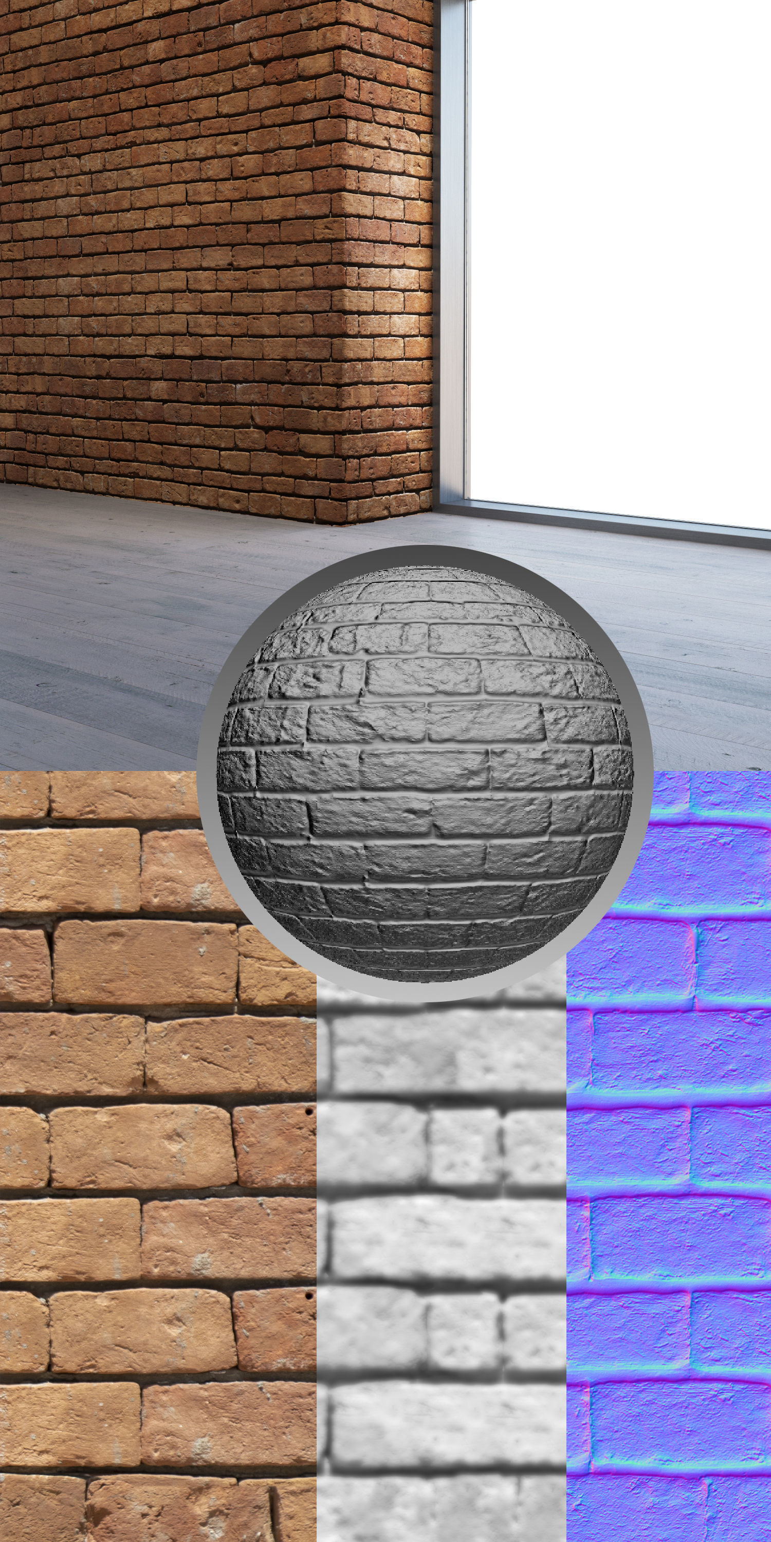 brick 666 Texture | CGTrader