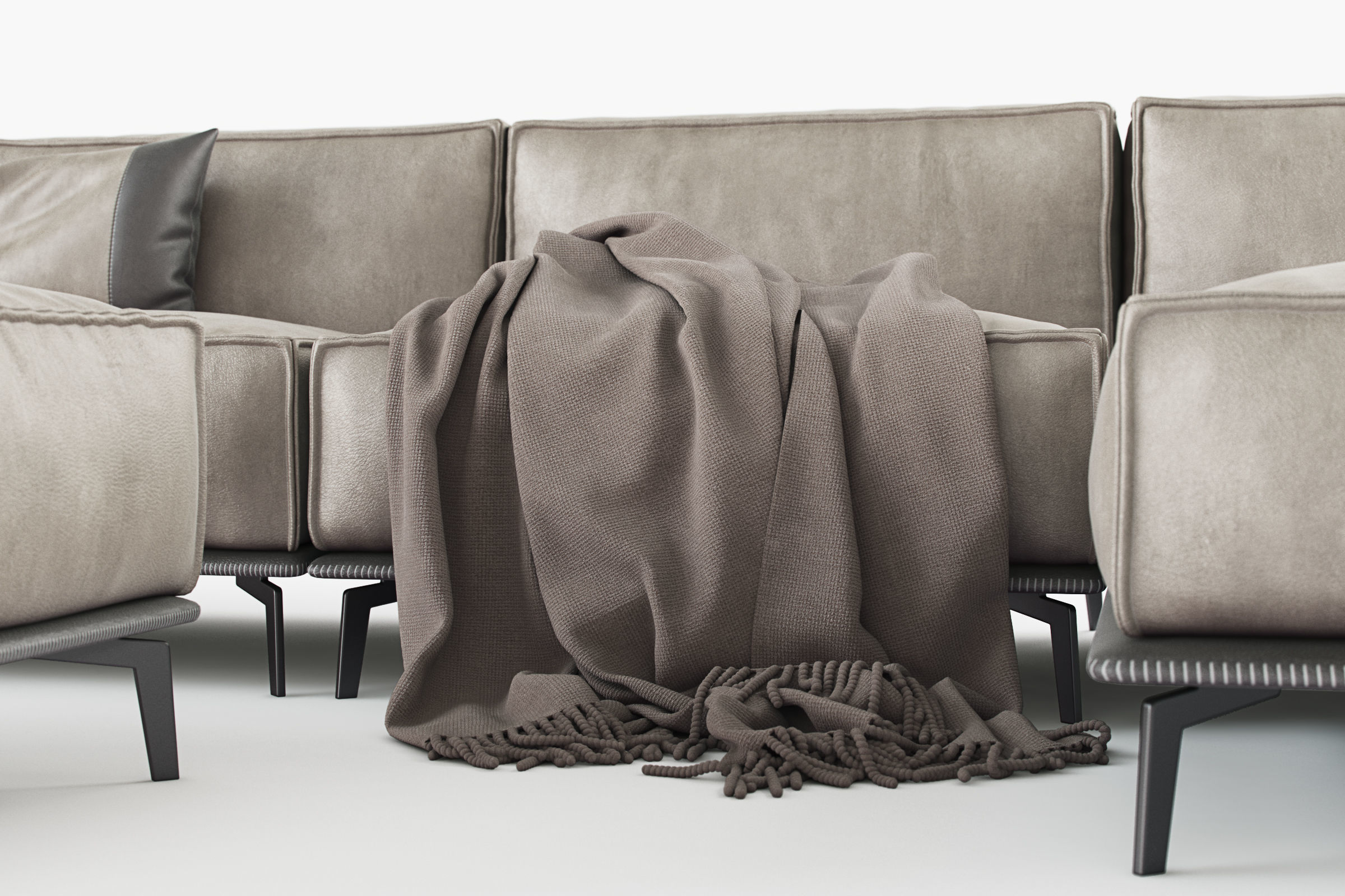 Dandy sofa Edwin 3D model | CGTrader