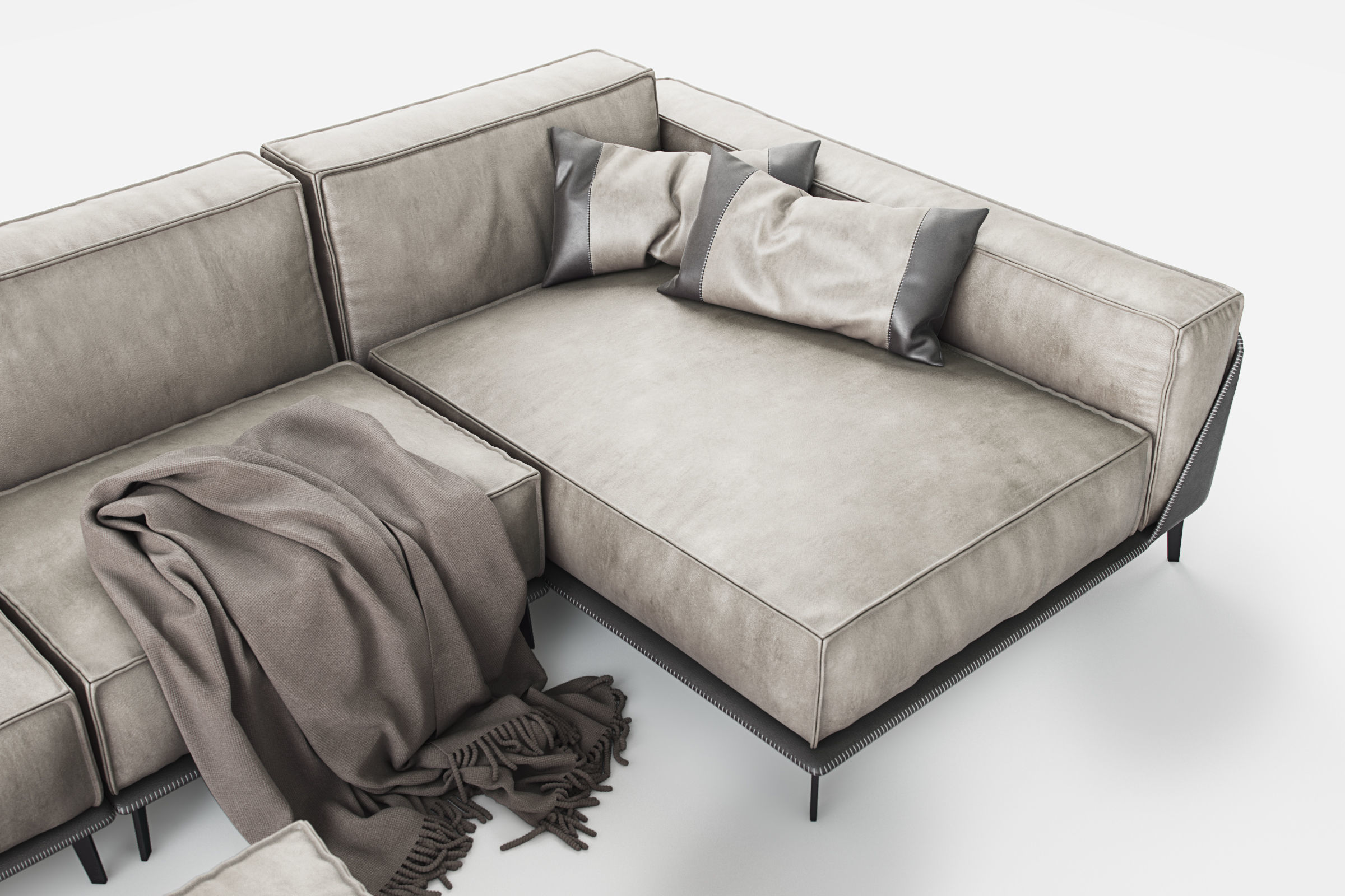 Dandy sofa Edwin 3D model | CGTrader