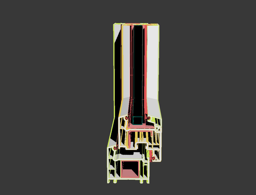 window section free 3D model | CGTrader