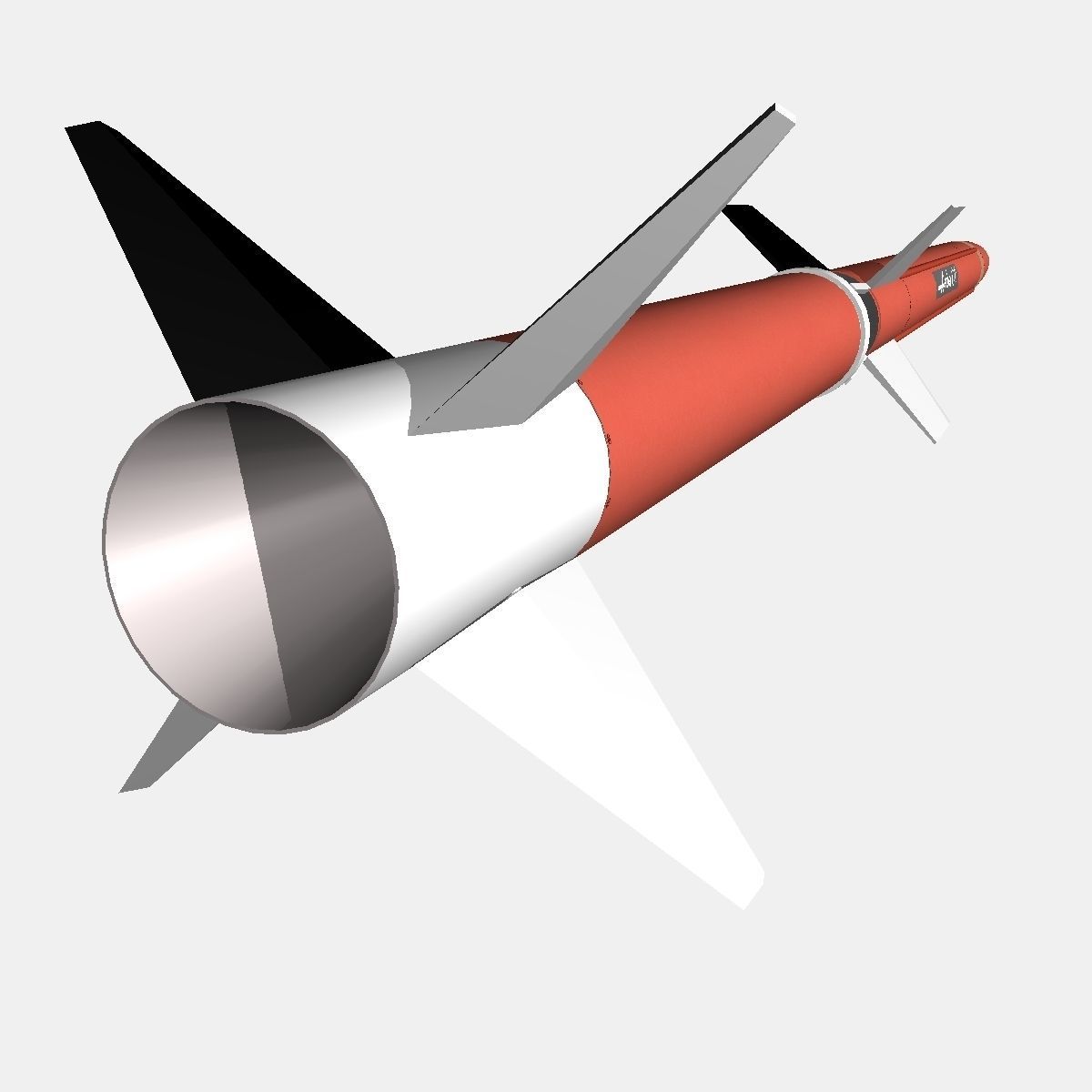 Aerobee 170 Rocket 3D model | CGTrader