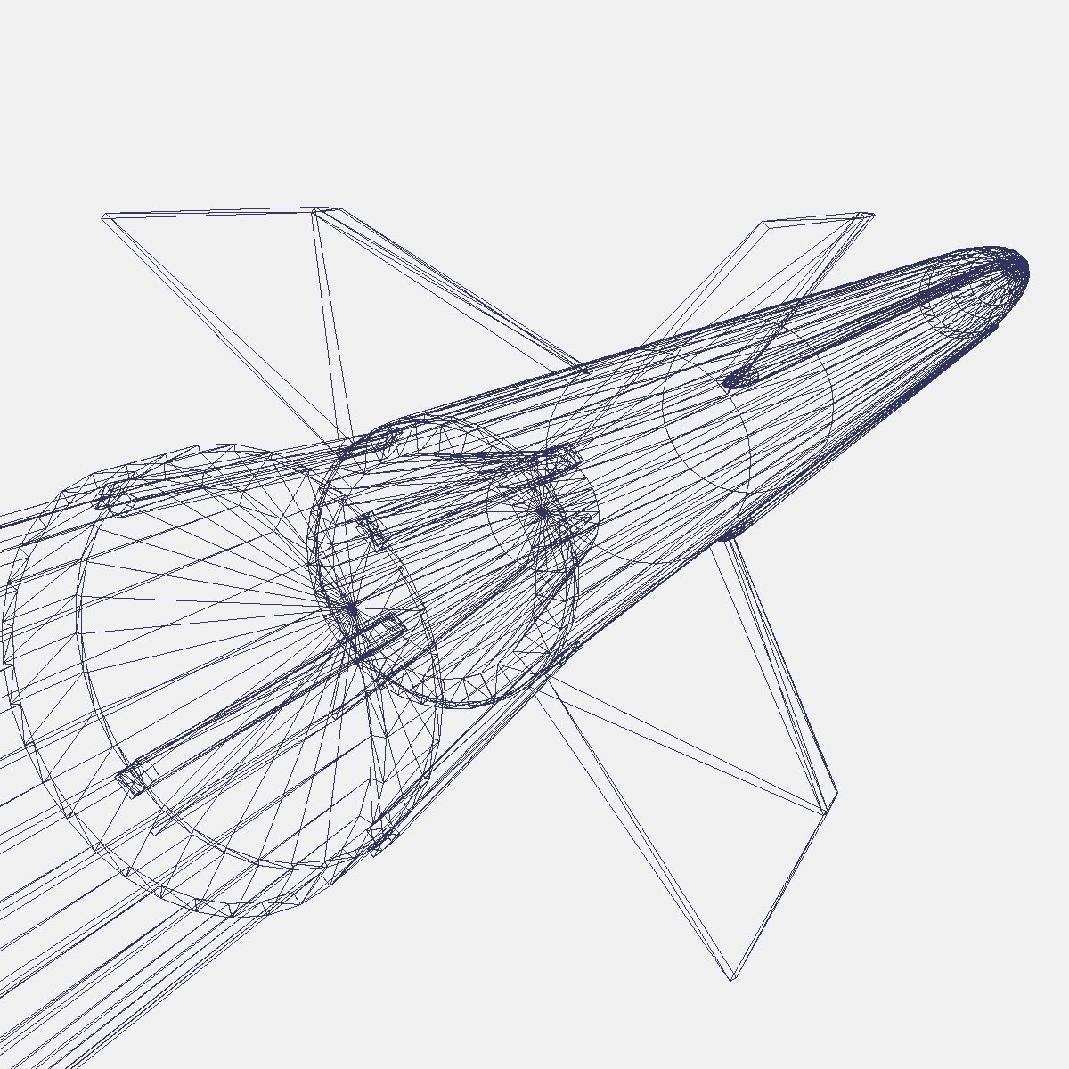 Aerobee 170 Rocket 3D model | CGTrader