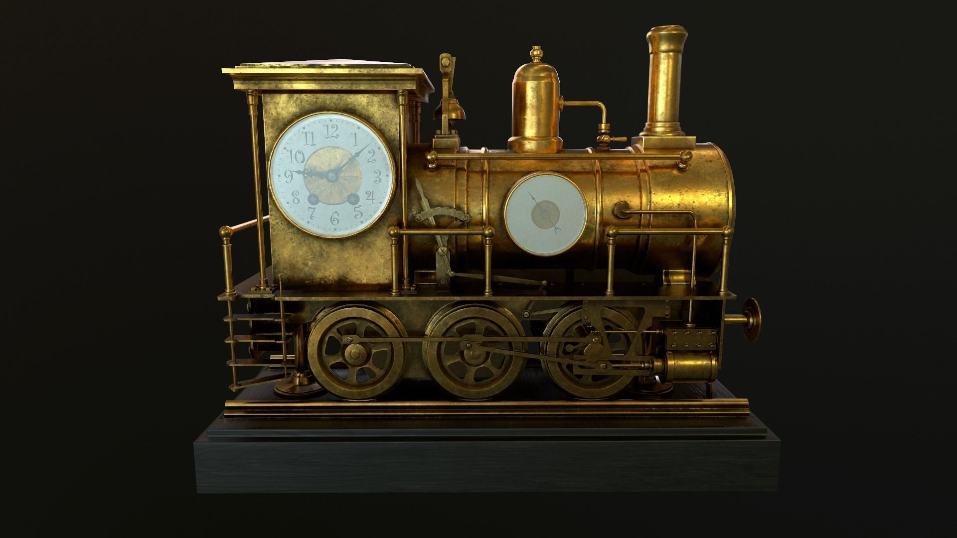 3D model Locomotive VR / AR / low-poly | CGTrader