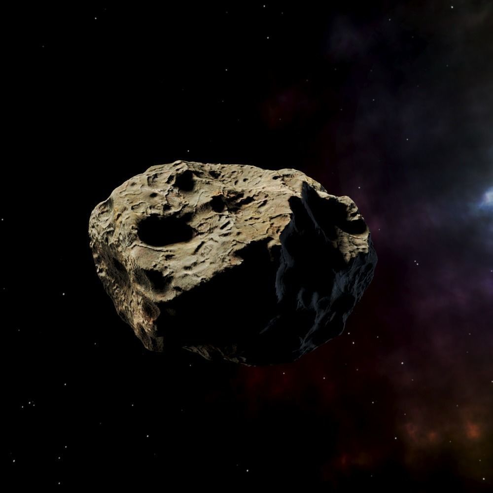 Asteroid free VR / AR / low-poly 3D model animated rigged | CGTrader