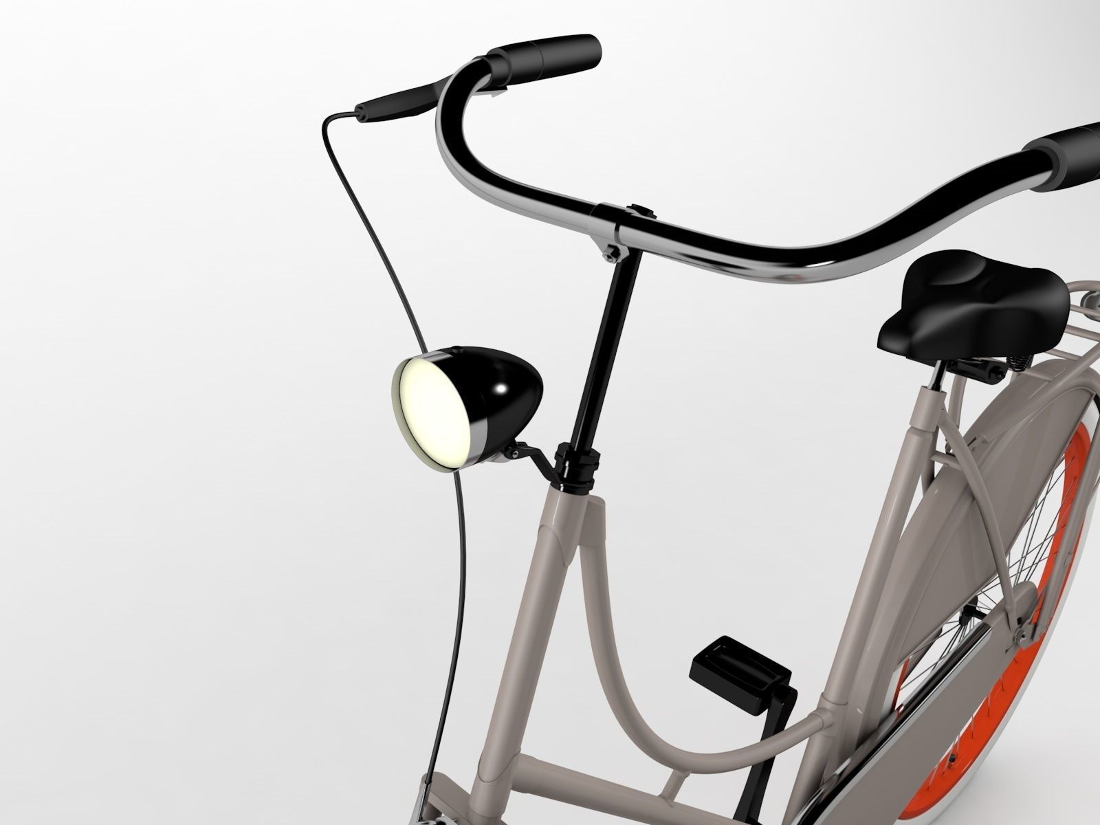 Grandma Bike - Omafiets 3D model | CGTrader