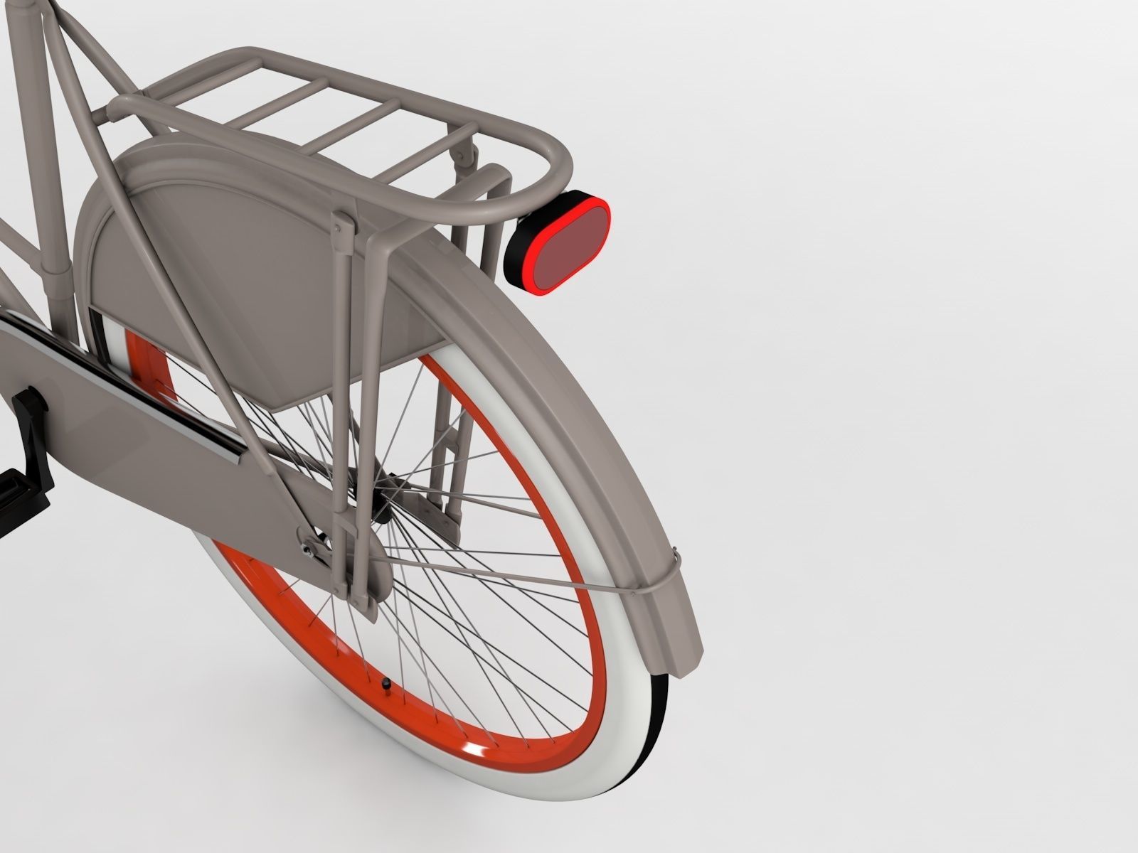 Grandma Bike - Omafiets 3D model | CGTrader