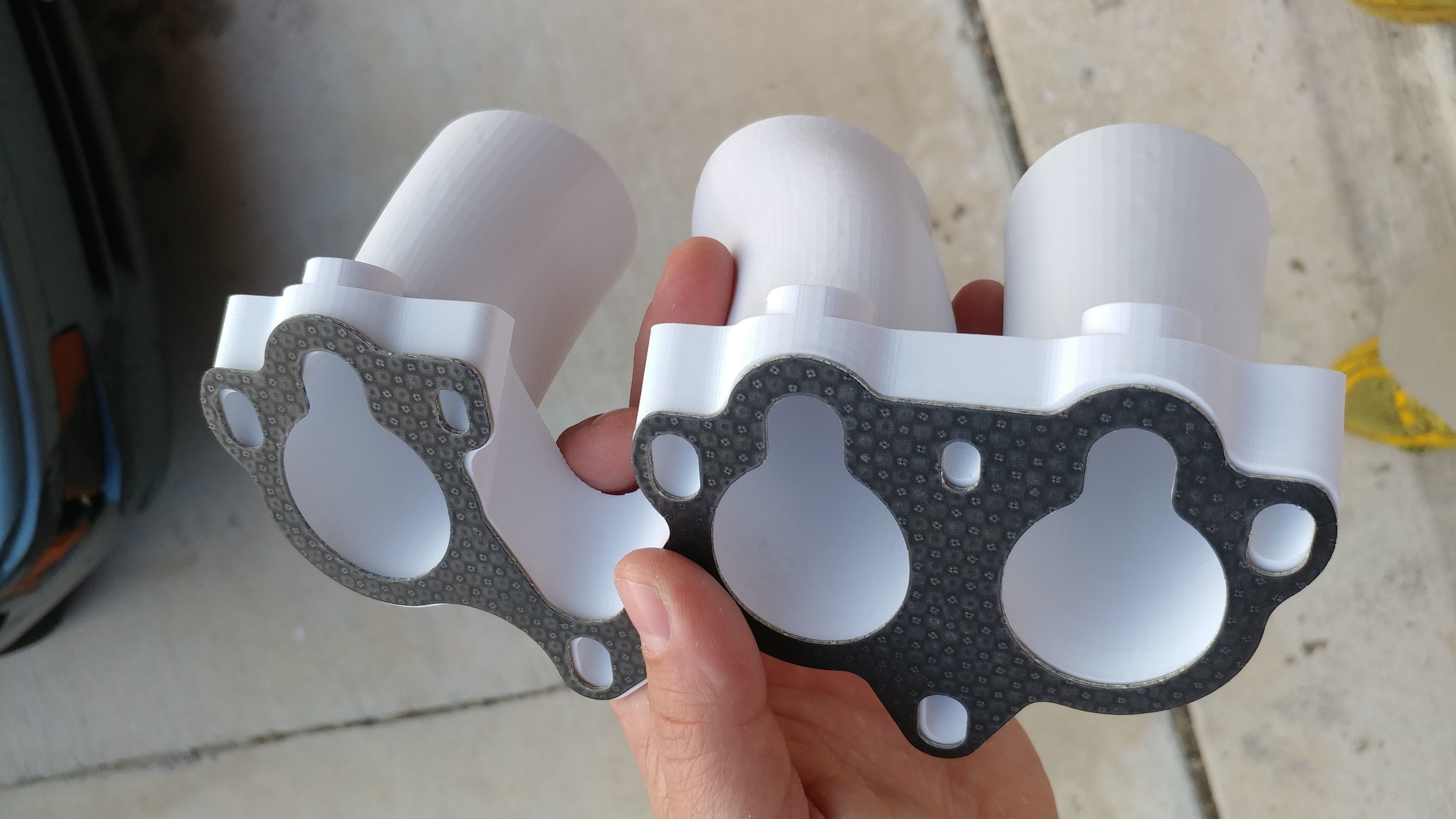 Audi V6 AFC AAH Custom engine intake trumpet 3D model | CGTrader