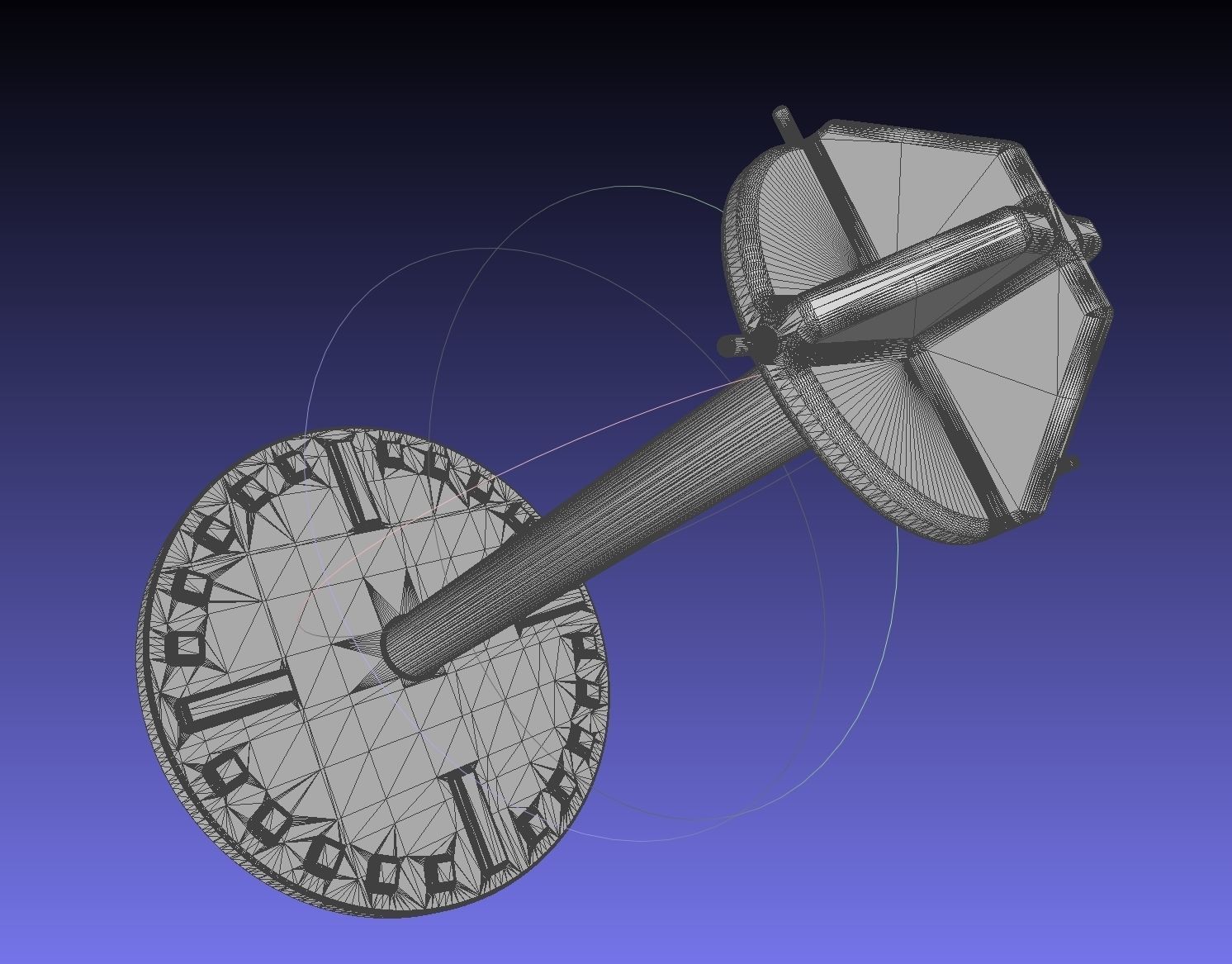 Spacecraft Visual Docking Indicator Target Principle Model 3D model 3D ...