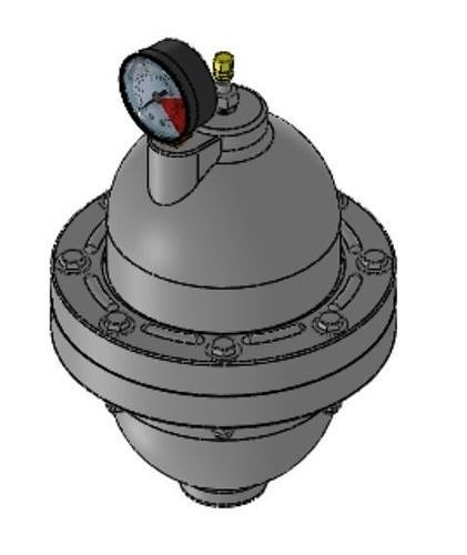 BLACOH CT2420V Pulsation Dampeners free 3D model | CGTrader