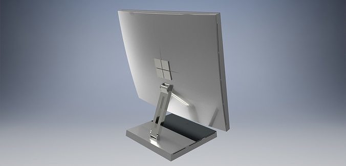 AIO WINDOWS PC Surface 3D model 3D printable | CGTrader