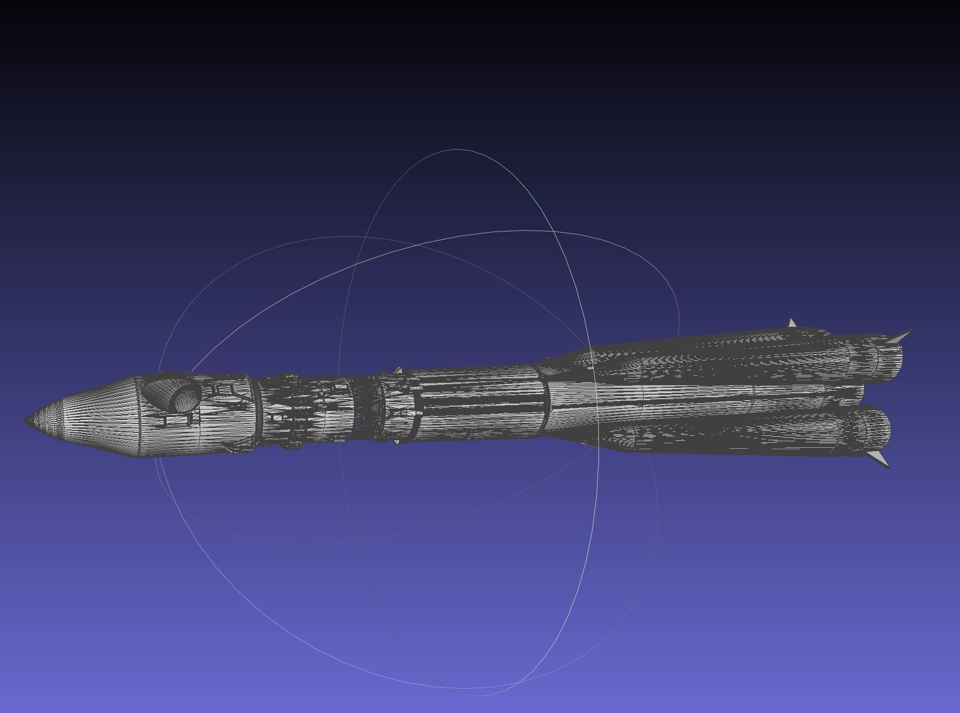 Vostok K Rocket Model 3D model 3D printable | CGTrader