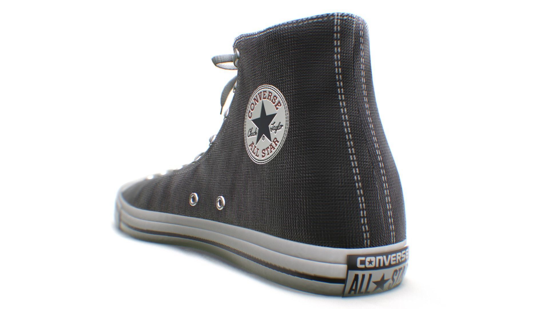 3D model 17 Colors High Top Converse All Stars VR / AR / low-poly ...