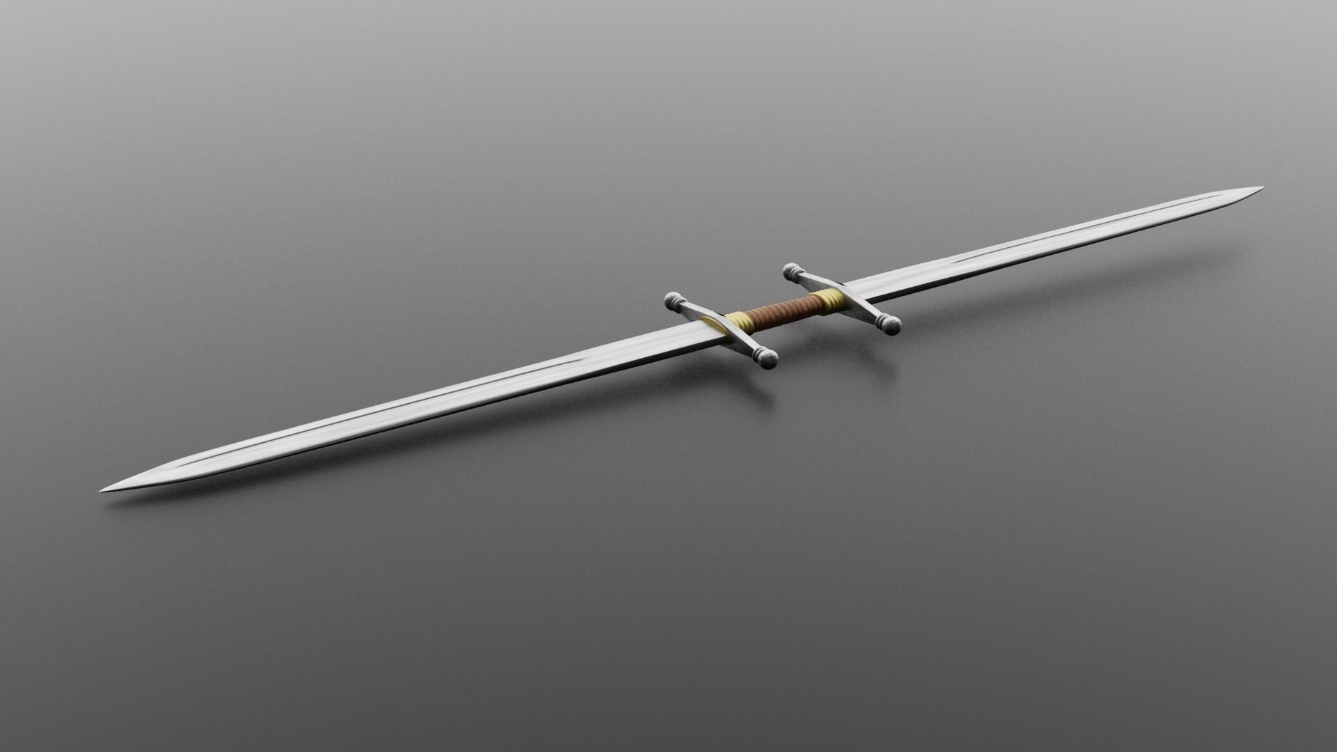 Sward 2 sword 3D model | CGTrader