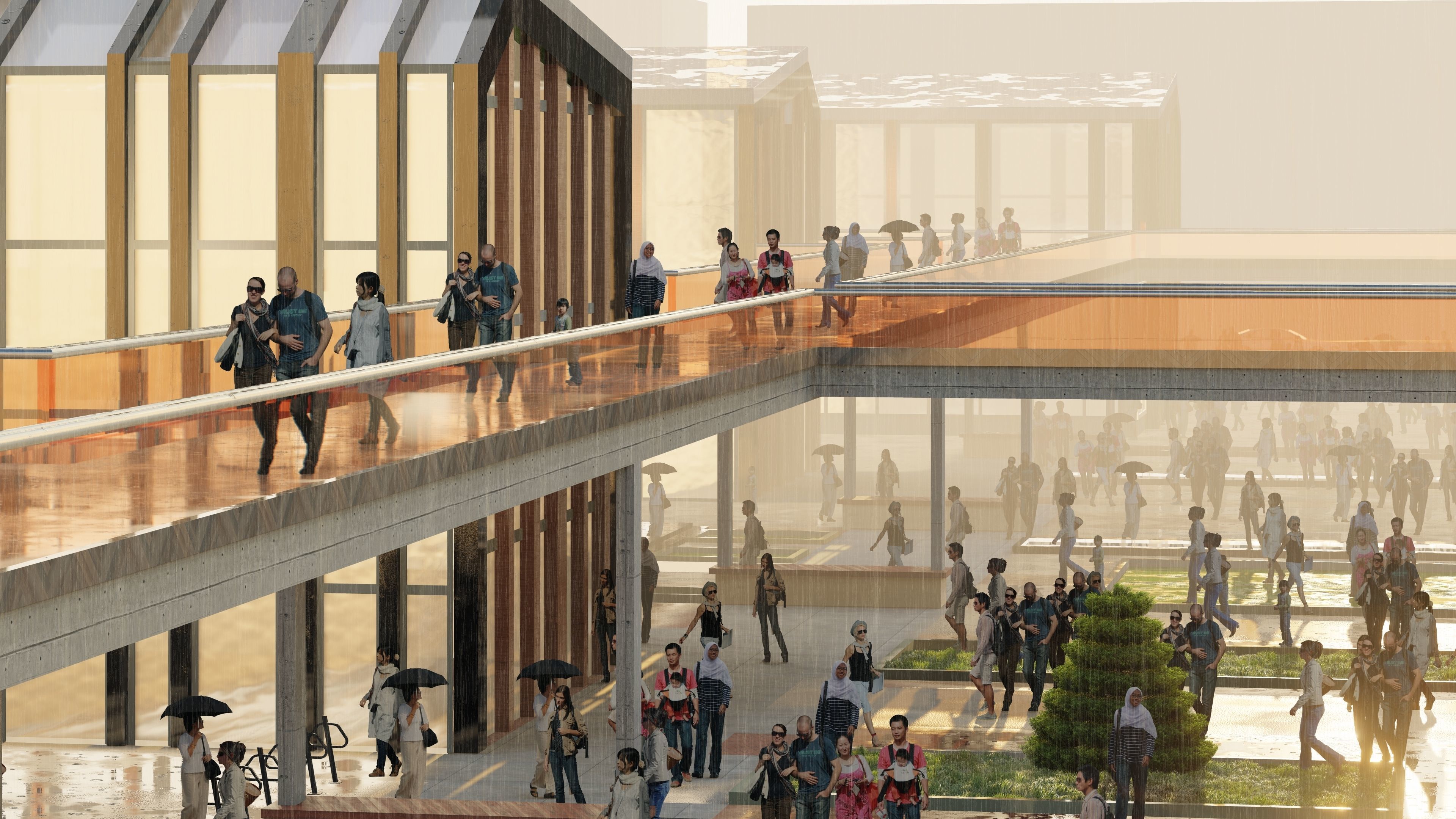 INNOVATION CENTER DESIGN SUSTAINABLE BUILDINGS 3D model | CGTrader