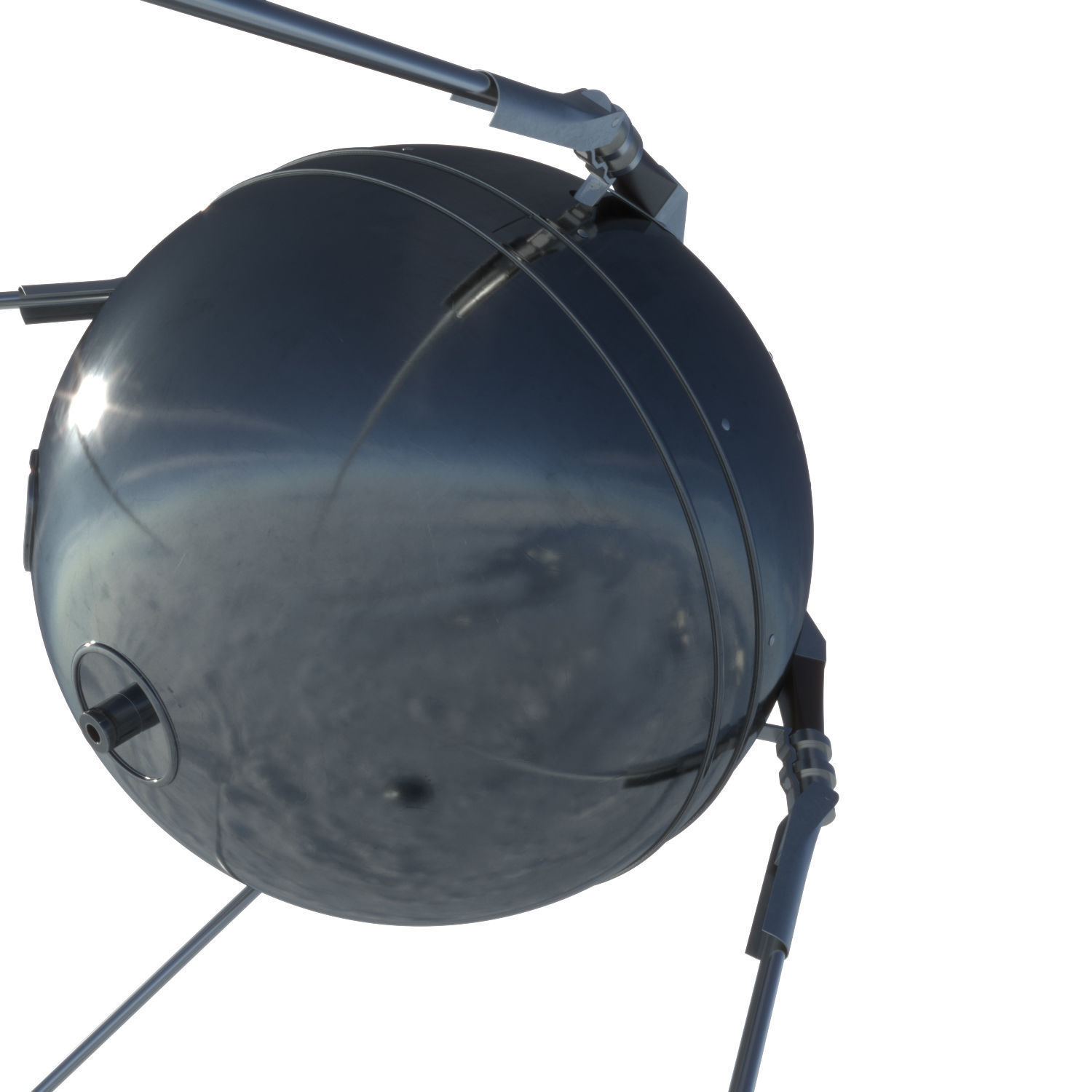 Sputnik-1 3D model | CGTrader