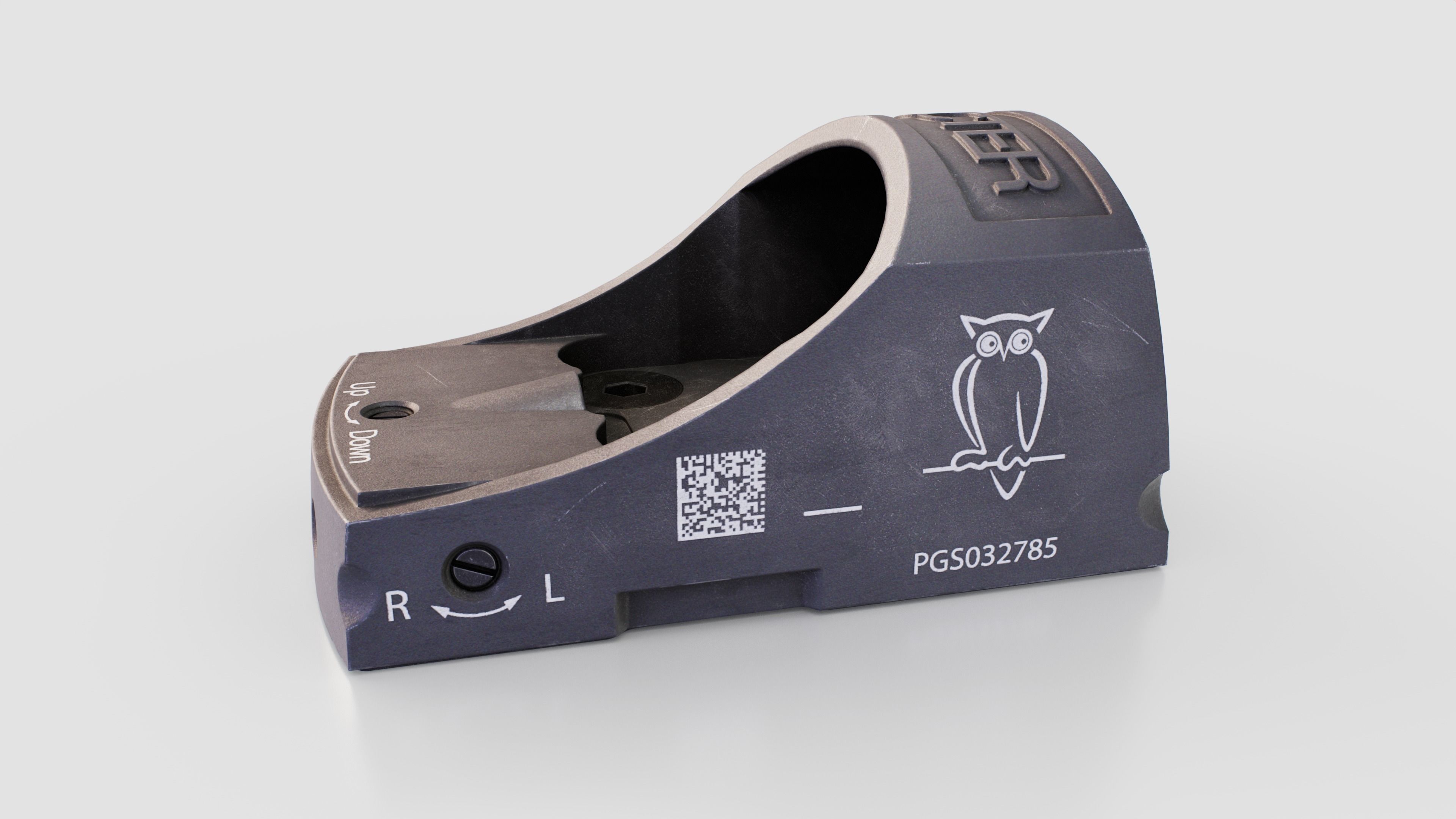 3D model Docter Sight C Miniature Reflex Sight VR / AR / low-poly ...