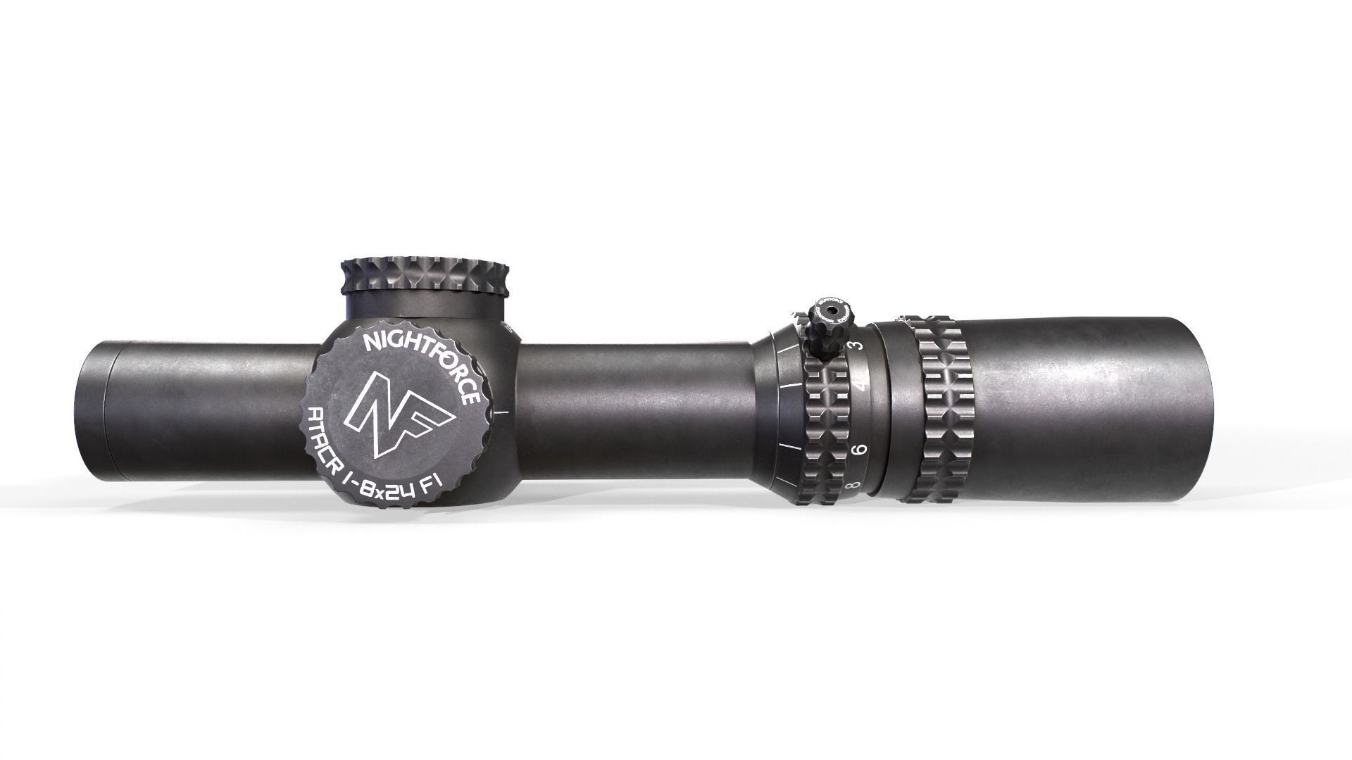 3D model Nightforce ATACR 1-8x24 F1 Low Power Variable Optic VR / AR ...