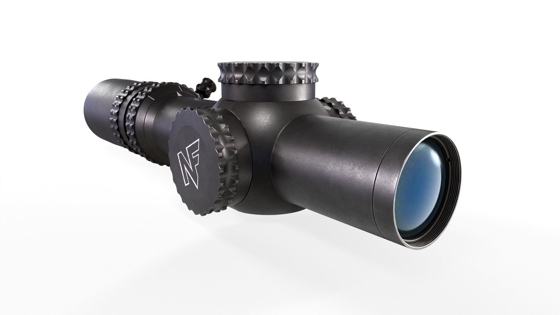 3D model Nightforce ATACR 1-8x24 F1 Low Power Variable Optic VR / AR ...