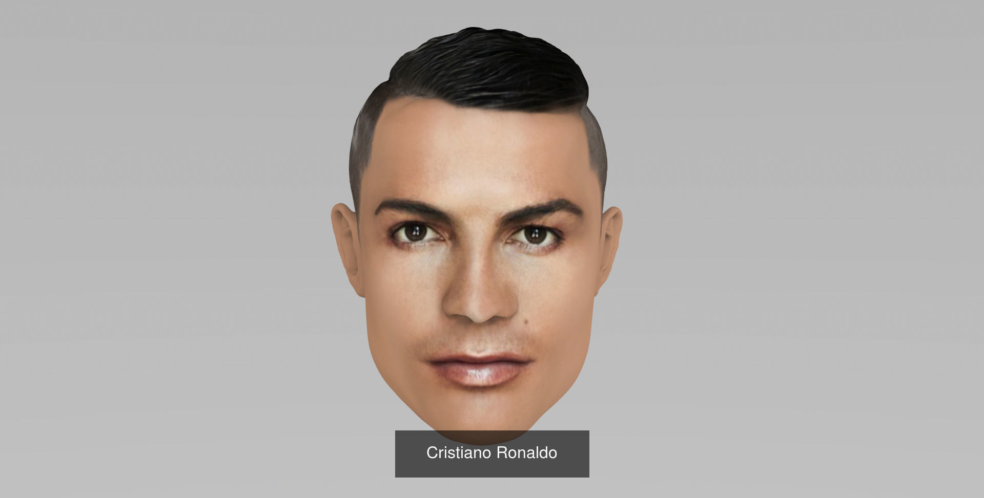 Famous Football Players heads 3D Model Collection | CGTrader