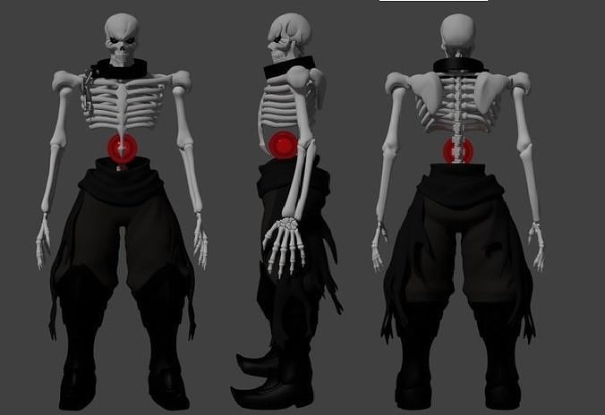 Ainz Ooal Gown in Overlord 3D model | CGTrader