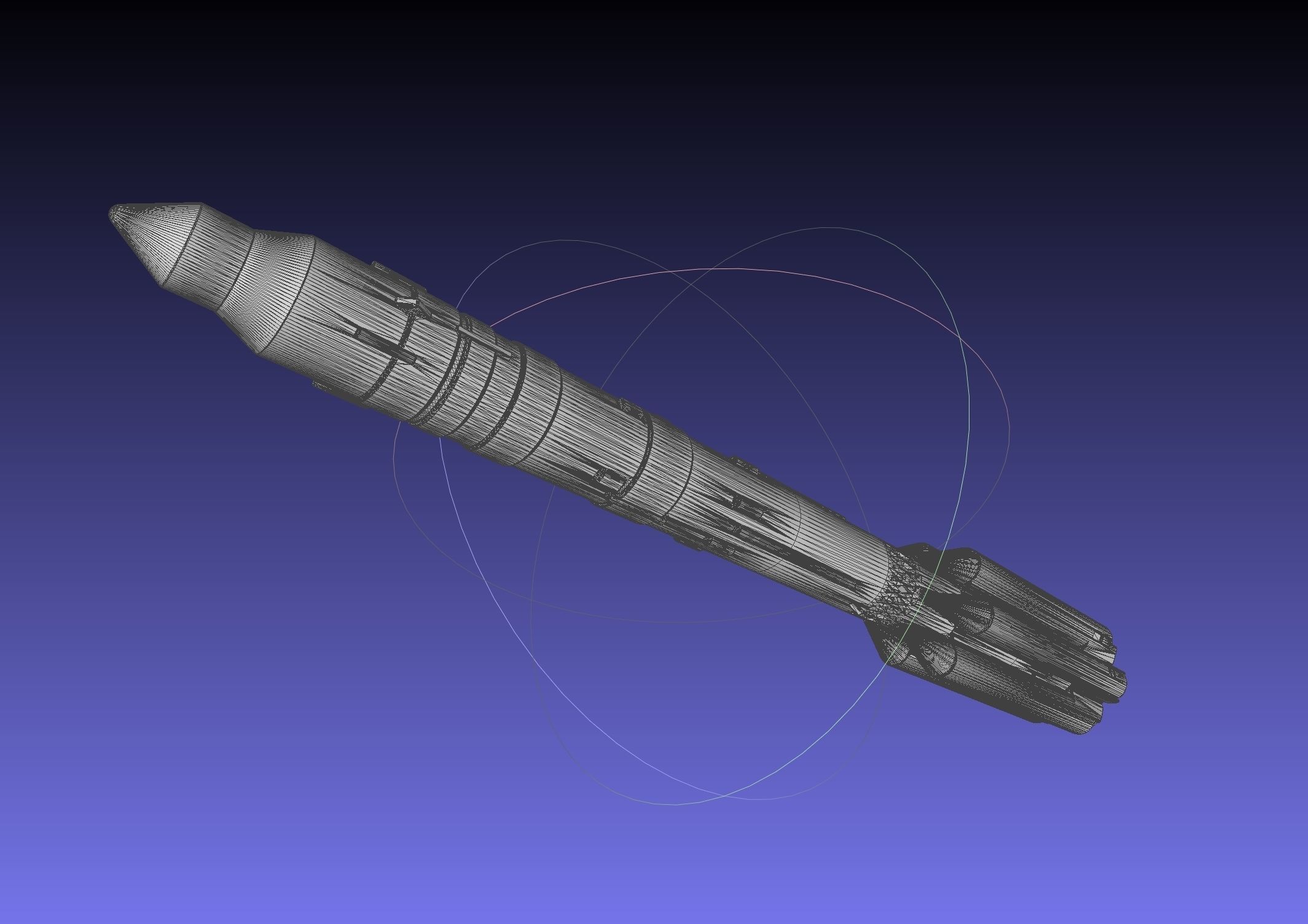 Russian Proton Rocket Printable Model 3D model 3D printable | CGTrader