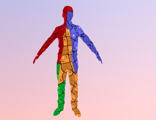 Rt033 - Male T-Pose A-Pose 3D model | CGTrader