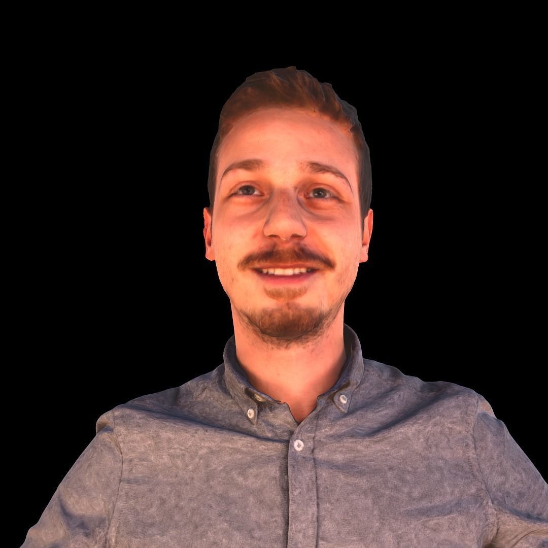 Rt033 - Male T-Pose A-Pose 3D model | CGTrader