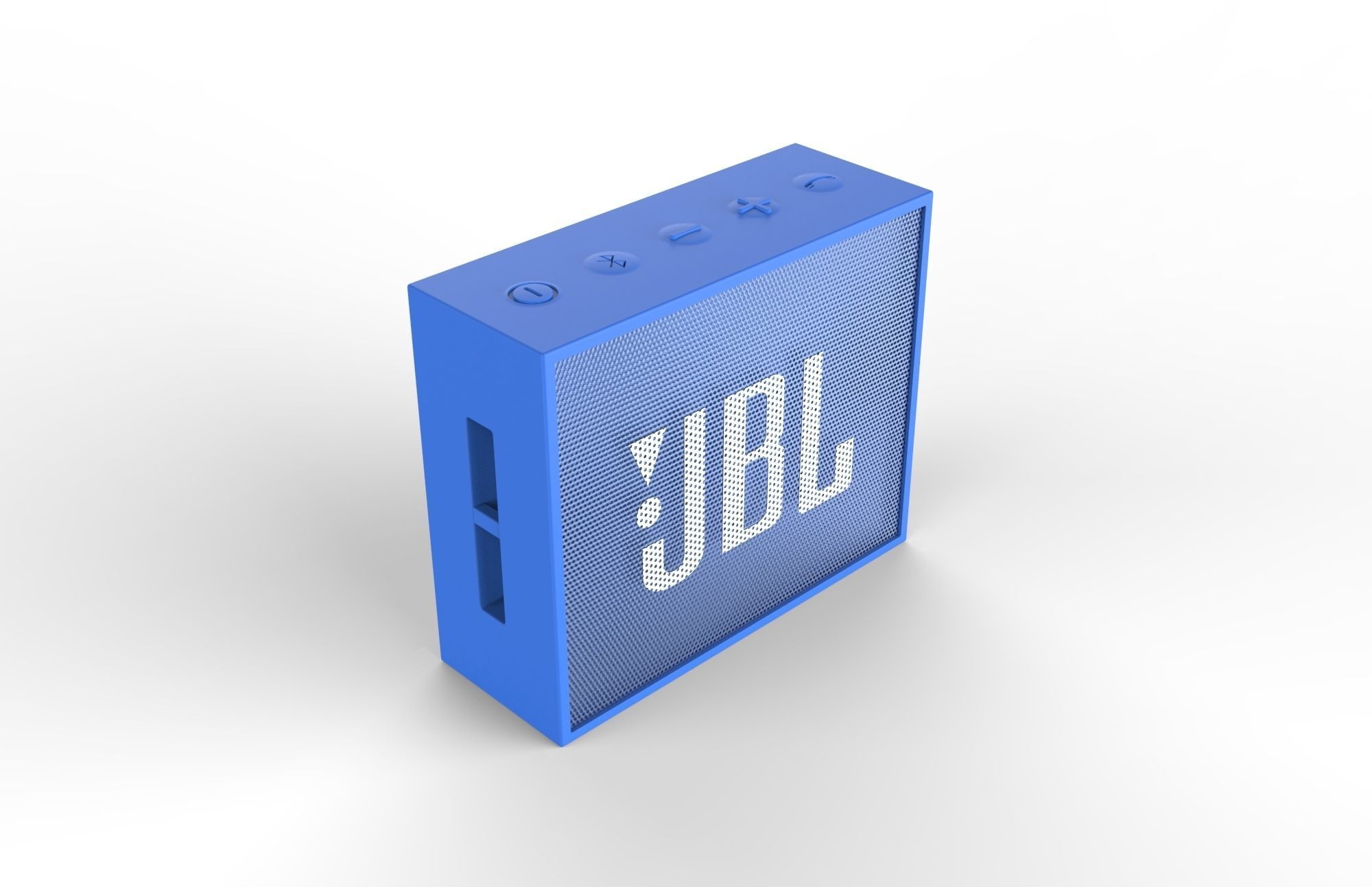 3D model JBL GO1 Blue SPEAKER -customizable speaker 3d model VR / AR ...