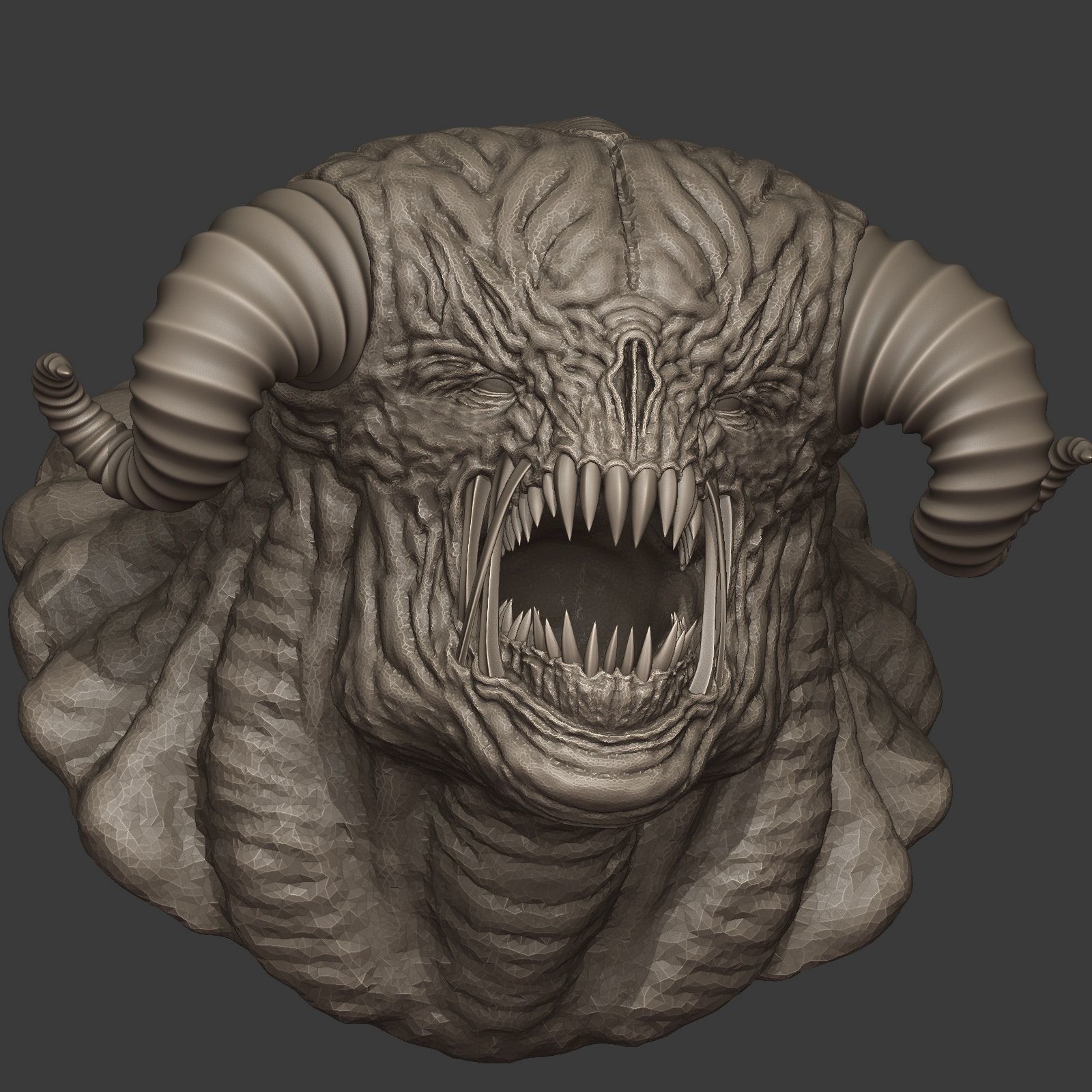 Demon Evil Doom Moster 3D model | CGTrader