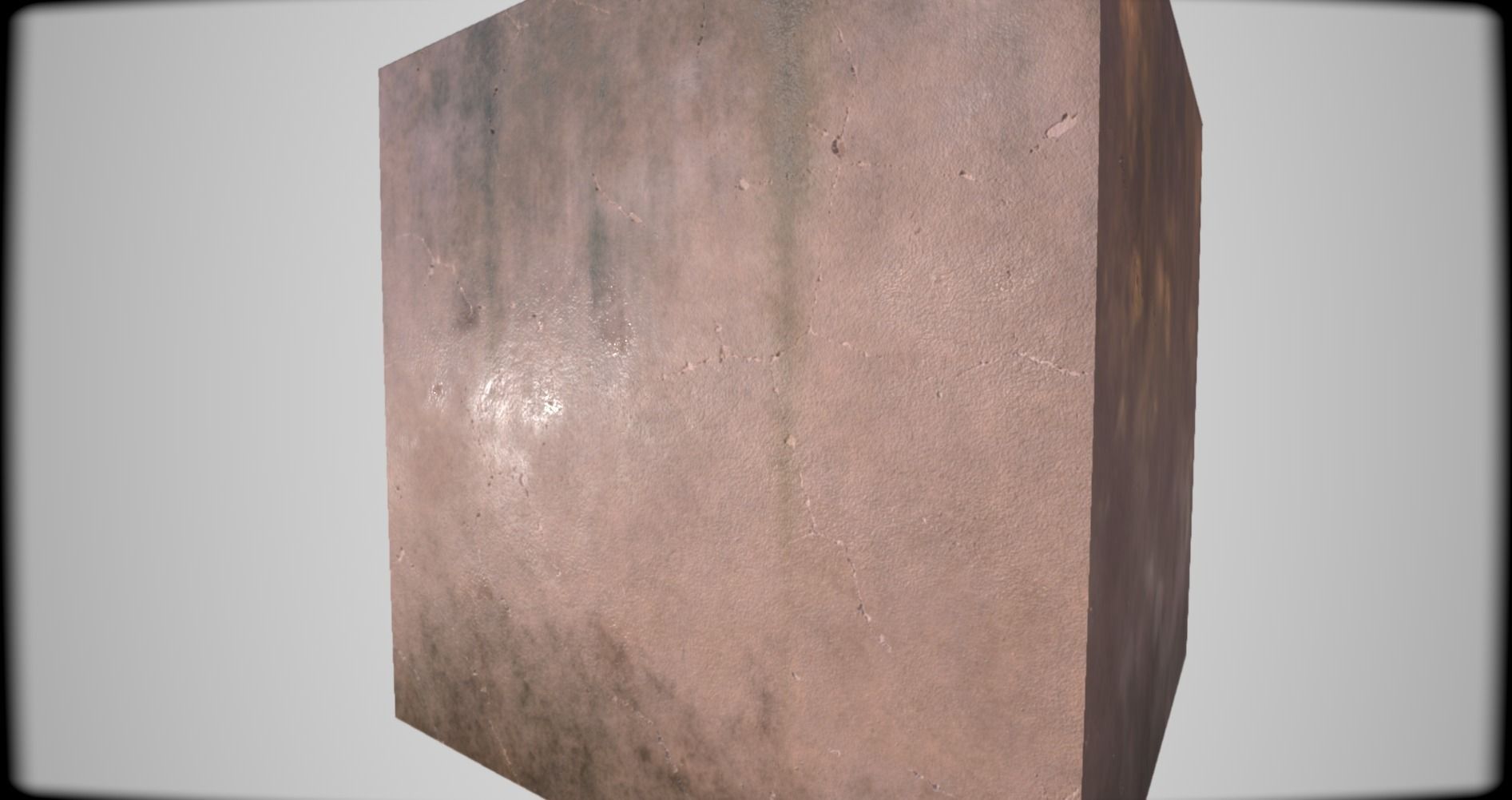 Concrete Wall Texture -Damp with leaks- free 3D model | CGTrader