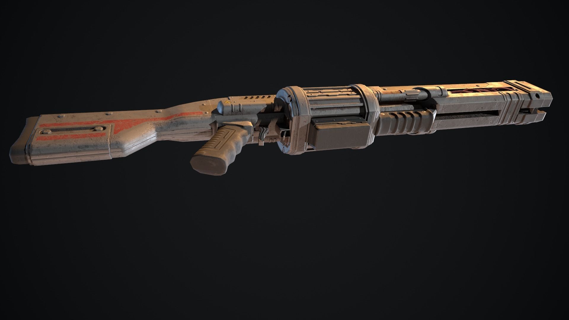3D model Faith gun VR / AR / low-poly | CGTrader