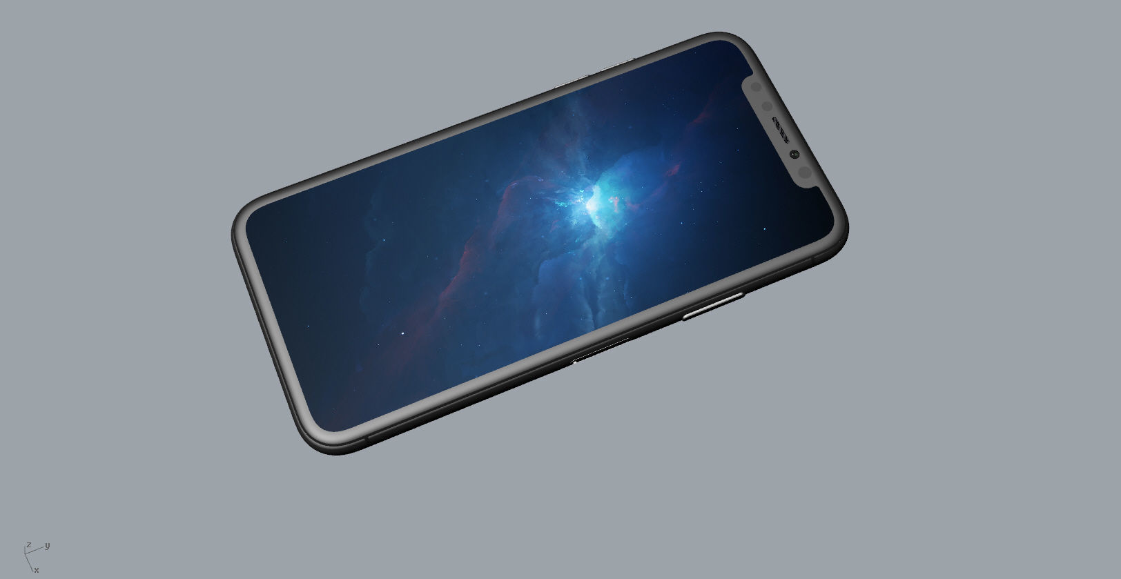 Realistic iphone X 3D model 3D printable | CGTrader