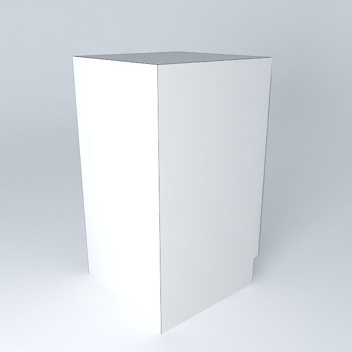 Single module Cabinet kitchen gav free 3D model | CGTrader
