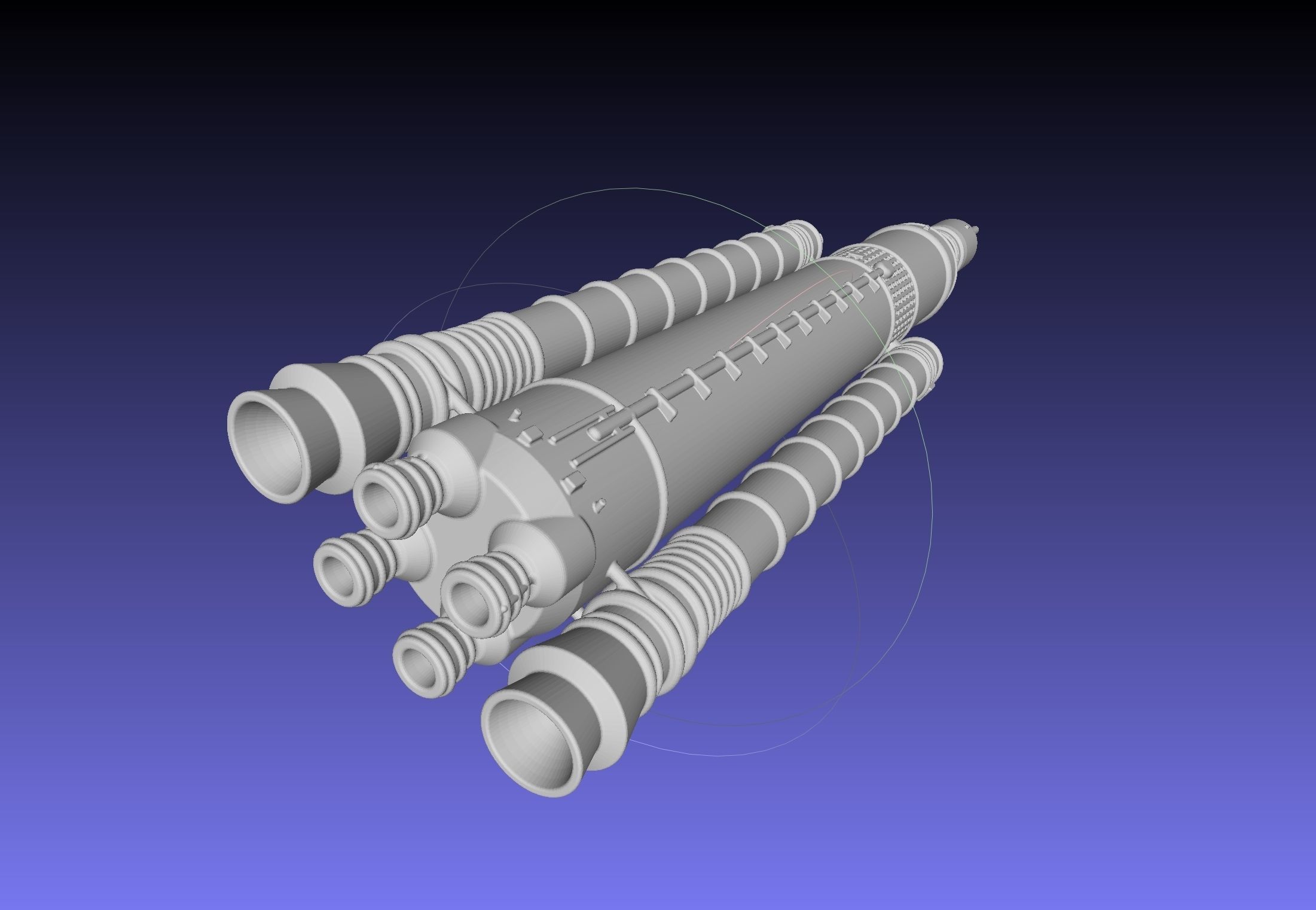 NASA SLS Block 1 Printable Rocket Model 3D model 3D printable | CGTrader
