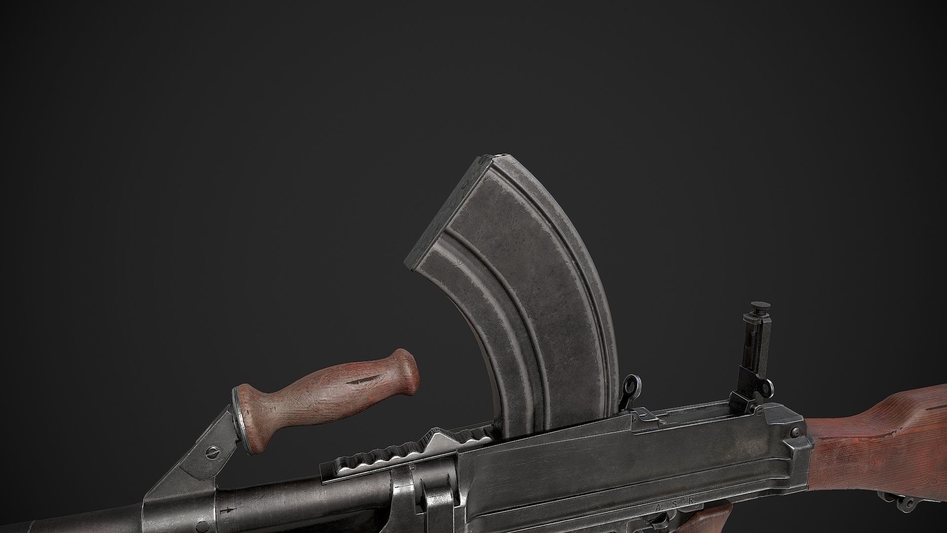 3D model Bren Mk II LMG VR / AR / low-poly | CGTrader