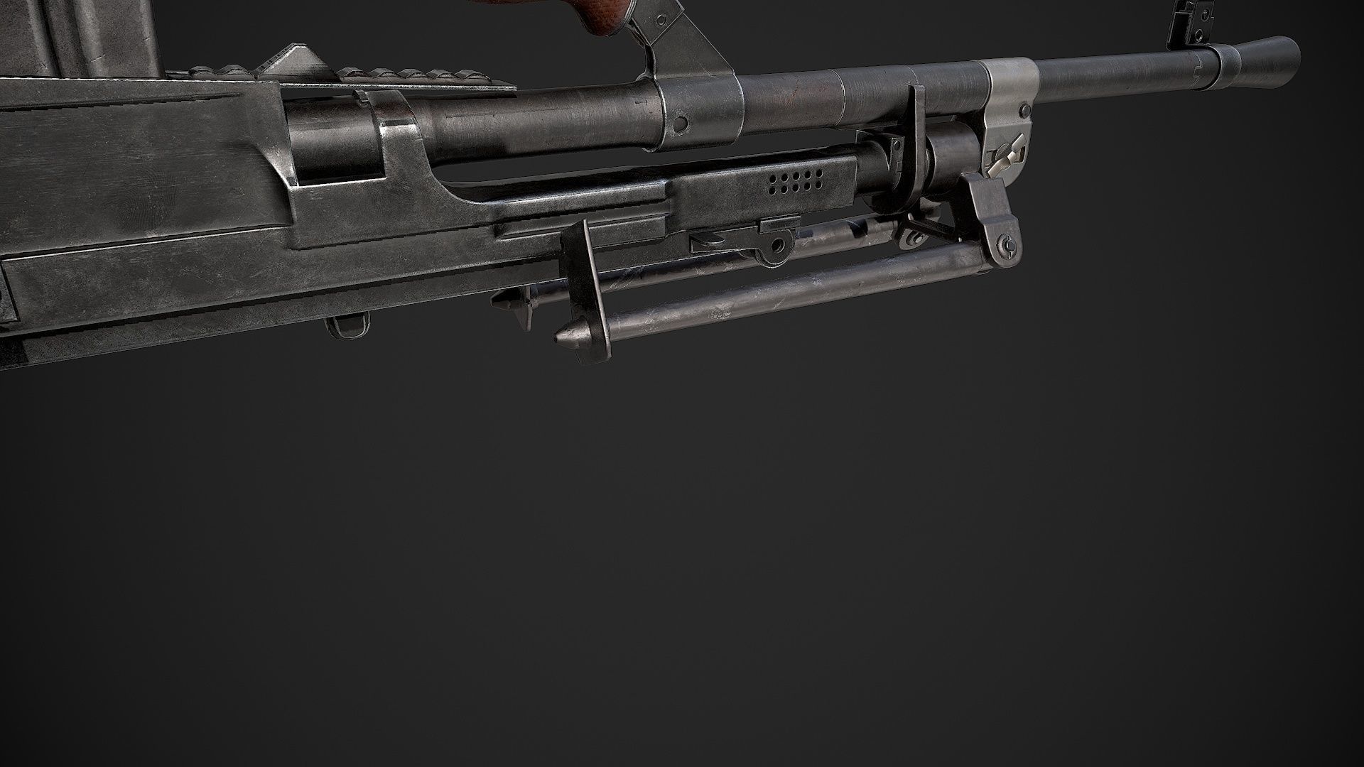 3D model Bren Mk II LMG VR / AR / low-poly | CGTrader